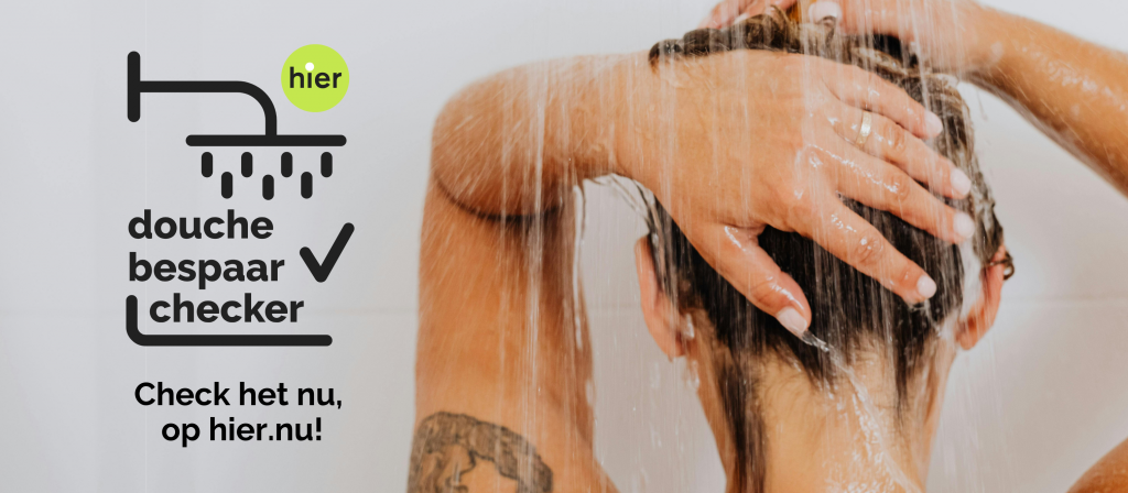 Douche bespaarchecker | HIER